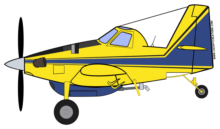 Air Tractor 802T Sticker – Cockpit Creations