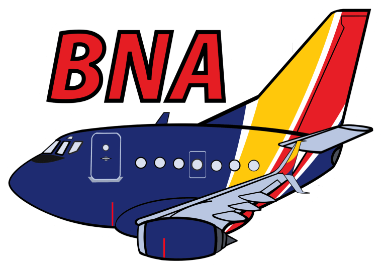 B-737 WN BNA Sticker – Cockpit Creations