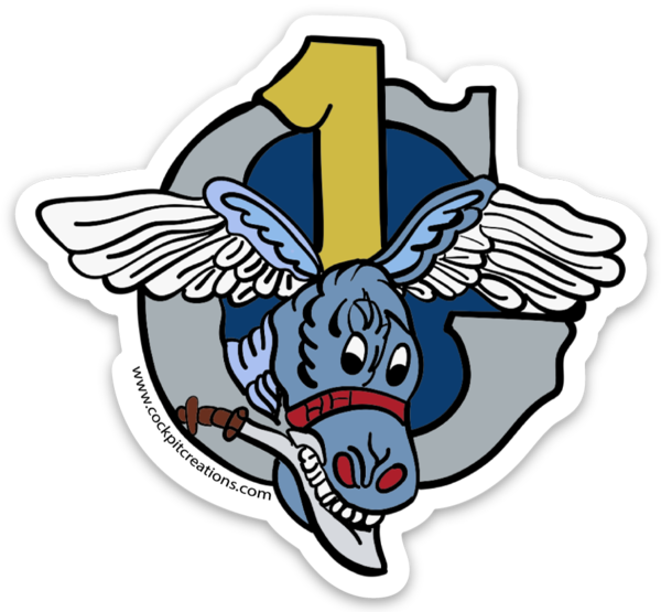 319Th Troop Carrier Squadron Logo Sticker – Cockpit Creations