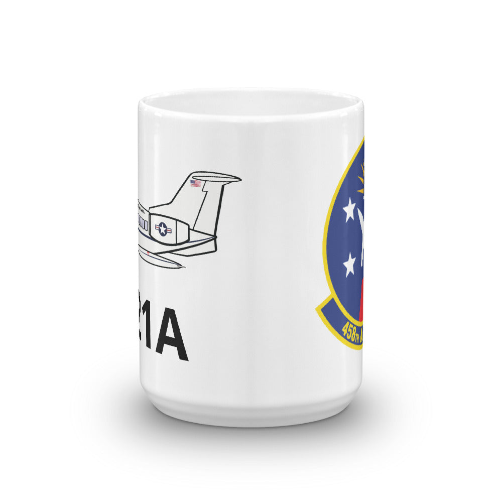 C-21A 458TH AS Mug – Cockpit Creations