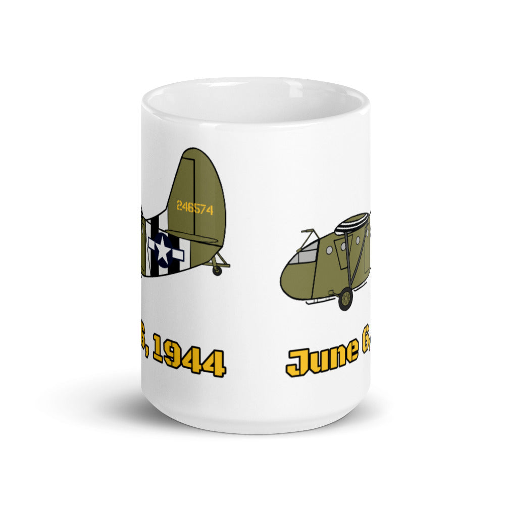 Waco CG-4 D-Day Mug – Cockpit Creations