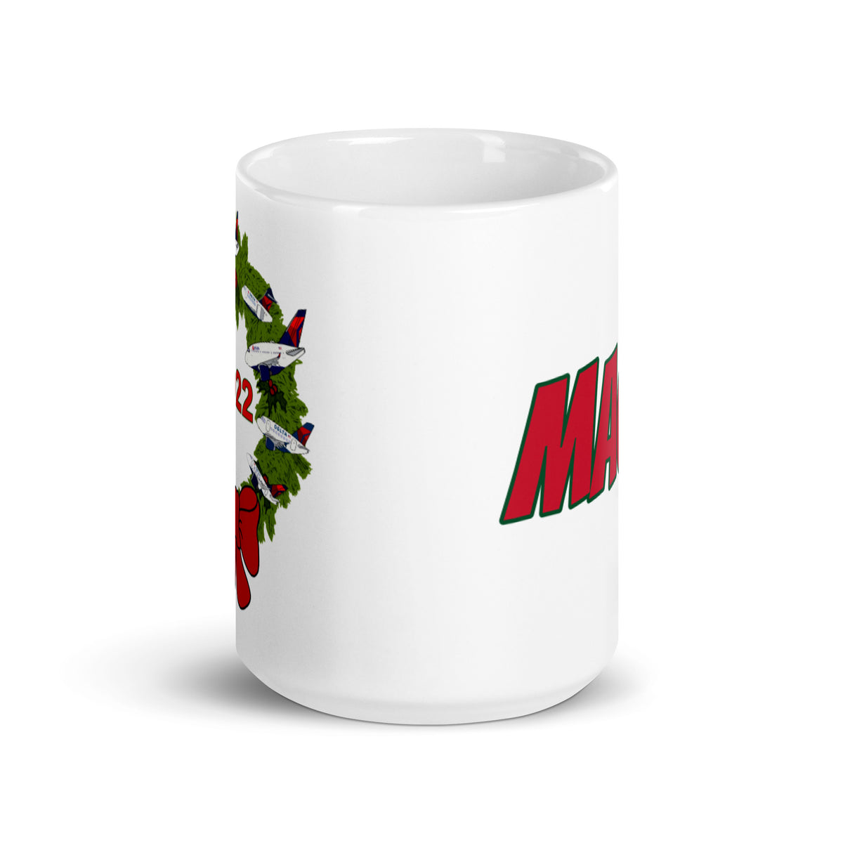 Christmas 2022 MACE White glossy mug – Cockpit Creations